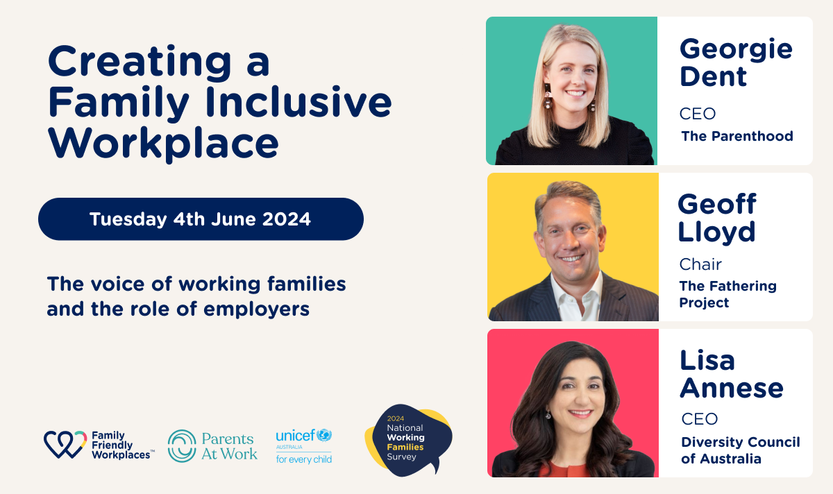 Creating a Family-Inclusive Workplace - FFW webinar - 4 June 2024